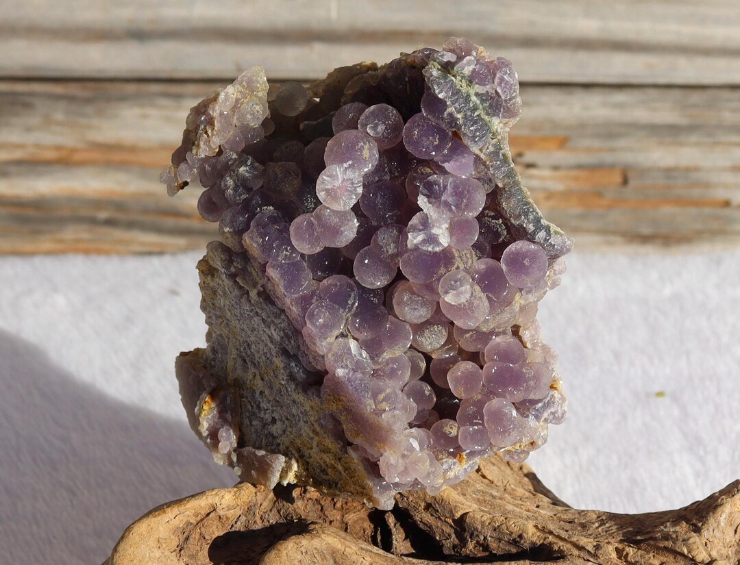 Druzy Botryoidal Grape Agate Specimen - Etsy