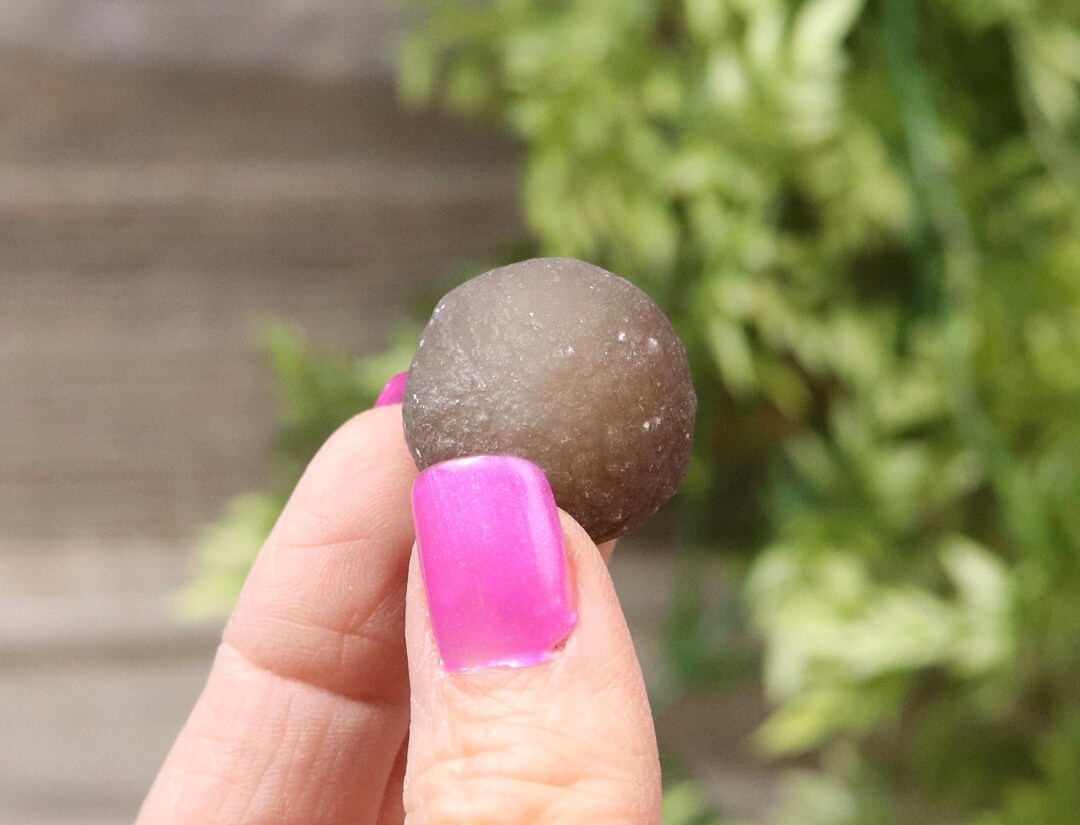 Panda Agate Crystal Sphere Shape, Womb Stone, Truffle Chalcedony - Etsy