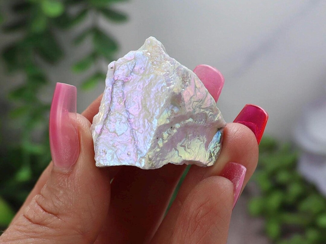 Raw Angel Aura Howlite Stones, Rough Howlite, Raw Howlite Crystals - Etsy