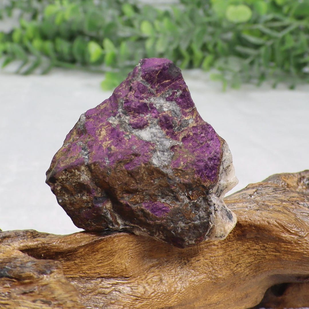 Raw Purpurite Stone Natural Rough Purpurite Purple Stone - Etsy