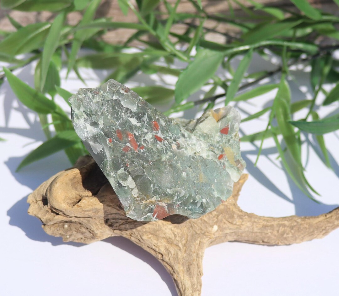 Raw African Bloodstone Crystal Natural Healing Energy - Etsy