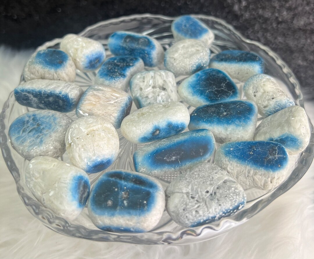 Blue Ice Glacierite Tumbles - Etsy