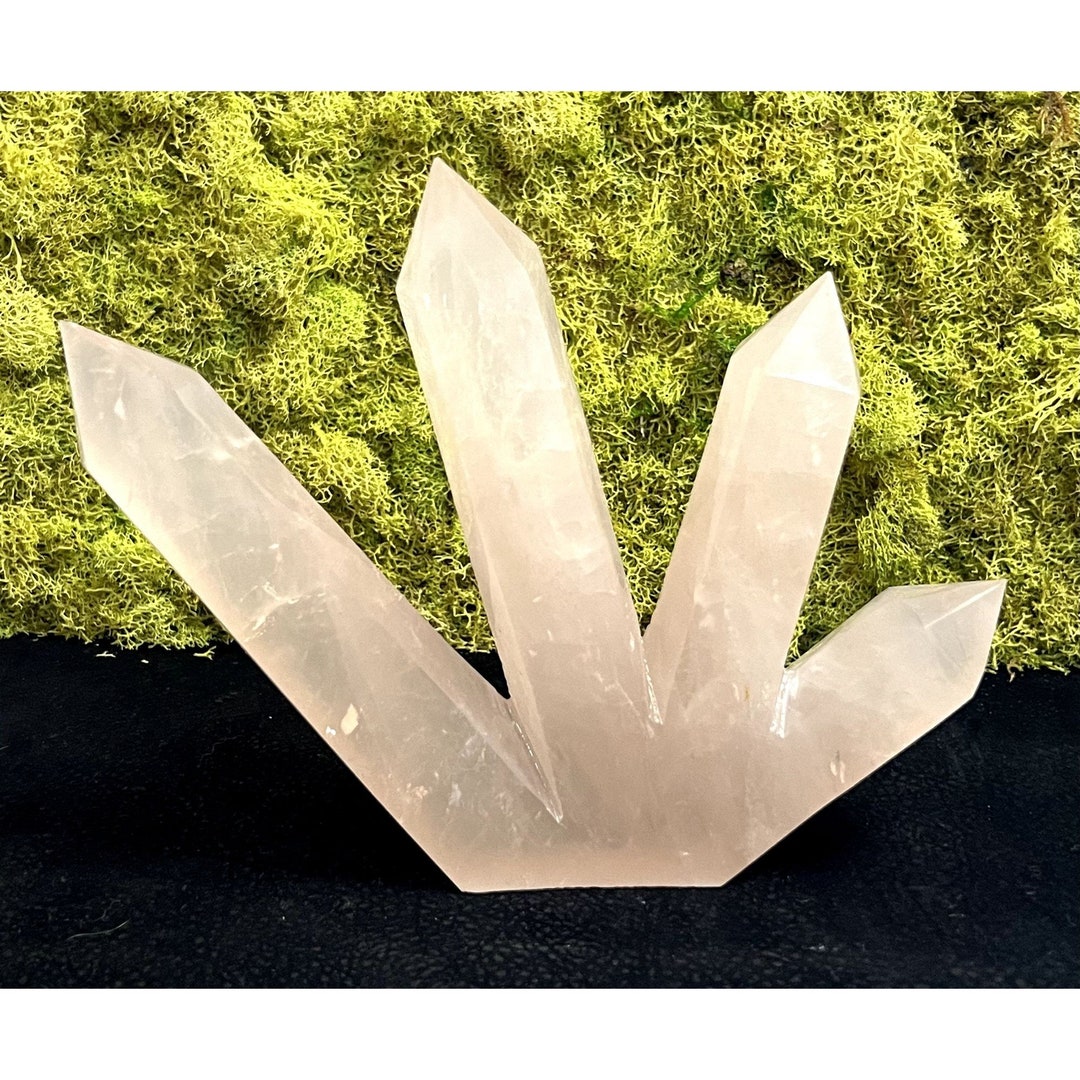 Rose Quartz Quadruple Tower - Etsy