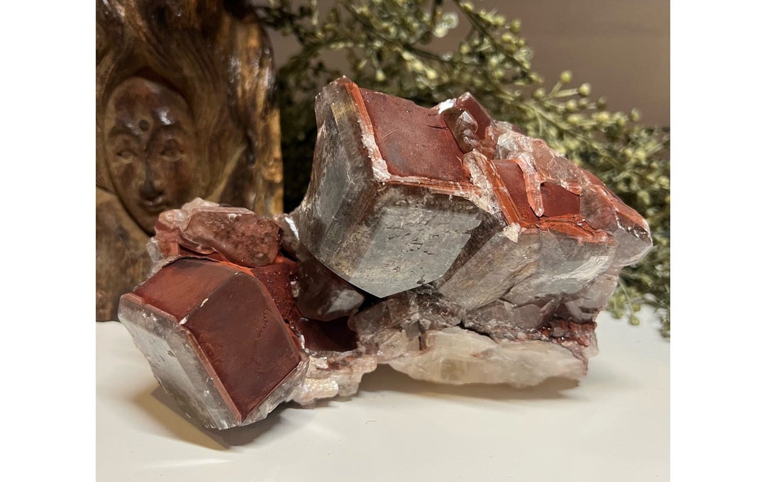 Chocolate Calcite Crystal Specimen - Etsy