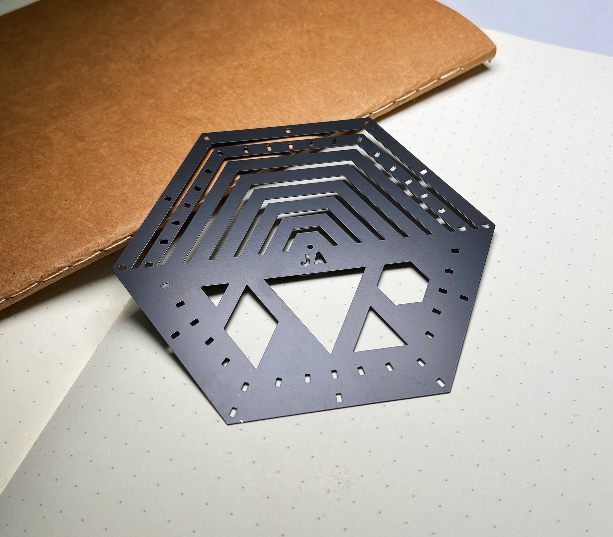 Bullet Style Journal Stencil Planner Stencil Hexagon - Etsy