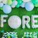 Fore Letter Balloons One Golf Letter Balloons Golf Party | Etsy