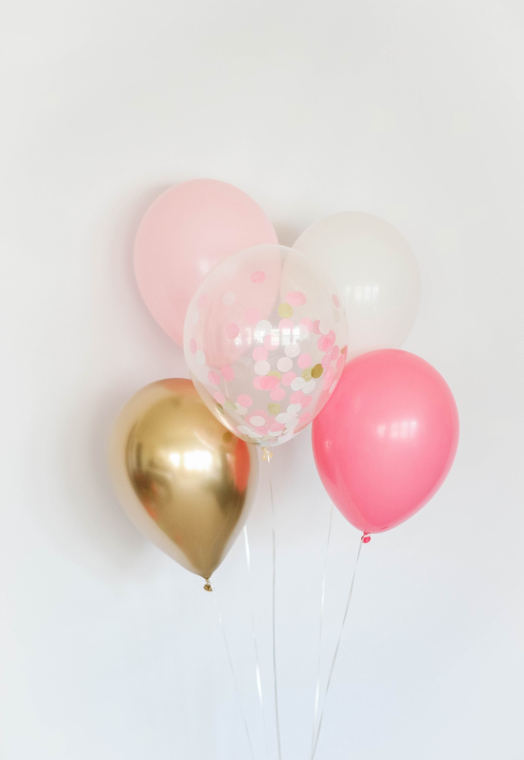 Pink Balloon Bouquet, Princess Party Supplies, Pink Party Decor, Girl ...