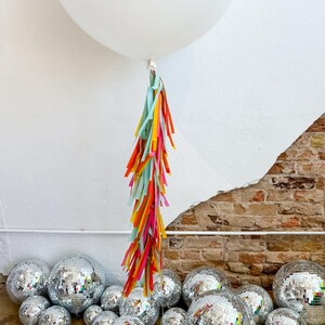 Giant Balloon With Tassels, Fiesta Birthday, Tropical Bachelorette ...