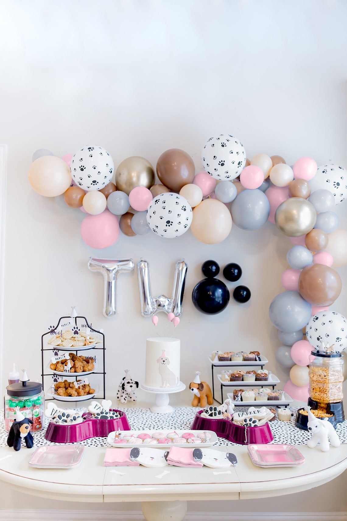 Balloon Garland Kit Balloon Arch Kit Puppy Birthday Party | Etsy