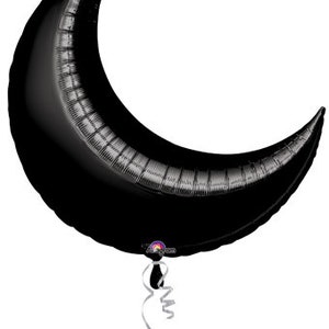 Crescent Moon Balloon Space Party Moon Party Decor Two the - Etsy