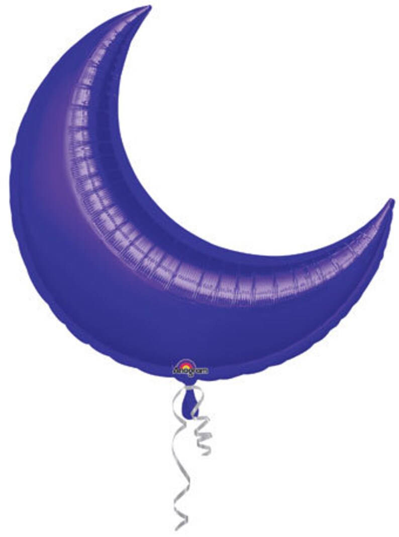 Crescent Moon Balloon Space Party Moon Party Decor Two | Etsy