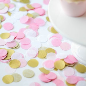 Pink Tissue Confetti Princess Party Confetti Girl Baby Shower Party ...