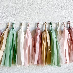 Boho Tassel Garland, Boho Baby Shower Decorations, Boho First Birthday ...