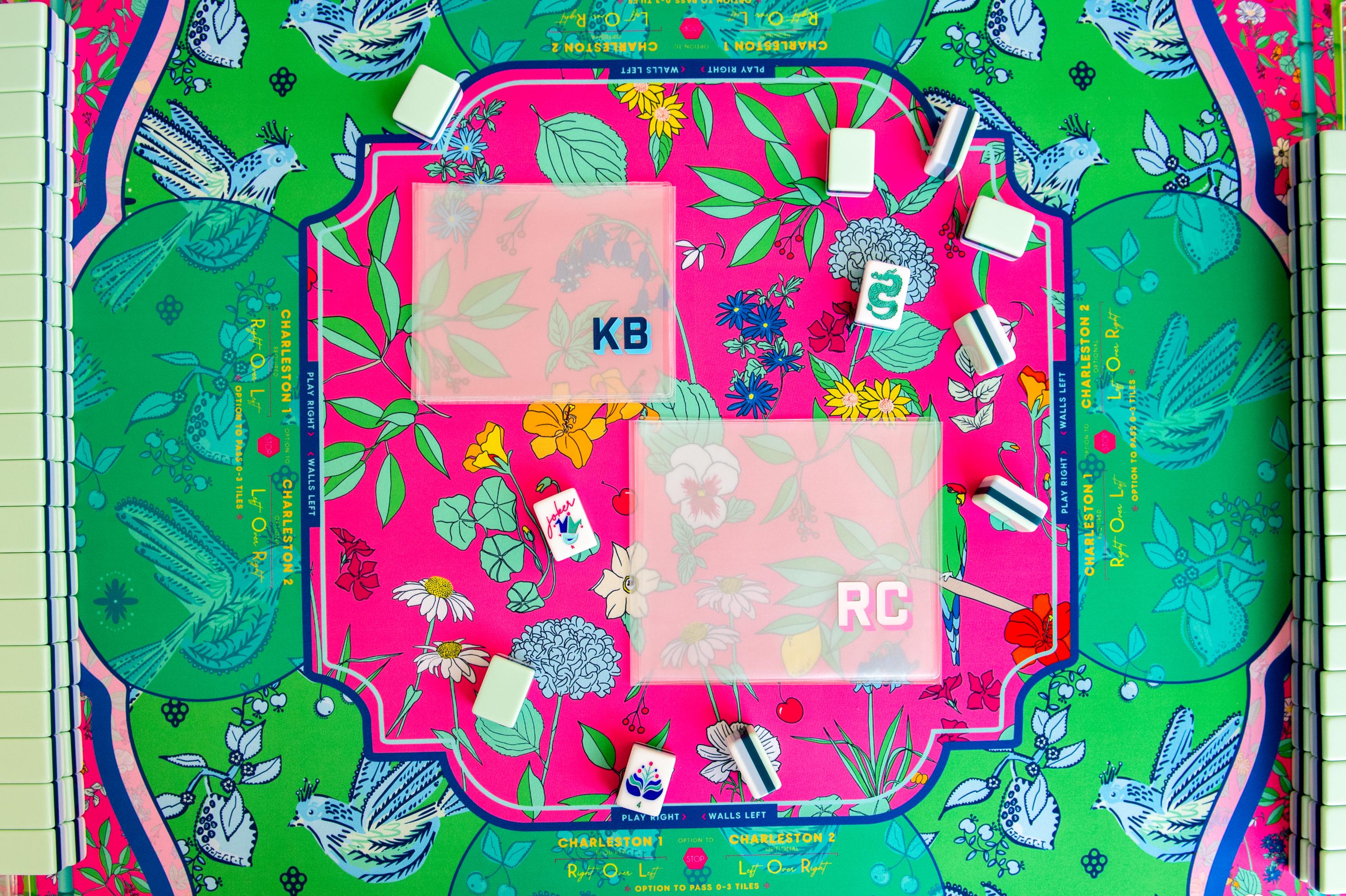 Custom Mahjong Card Holder Gift, Personalized NMJL Card Cover ...