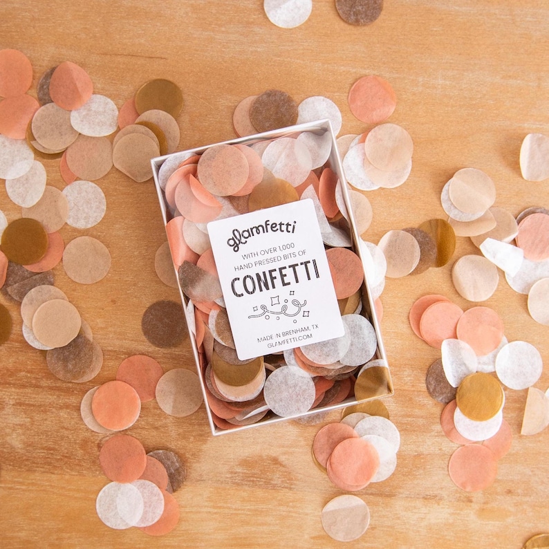 Confetti for Fall Baby Shower, Autumn First Birthday Party, Little ...