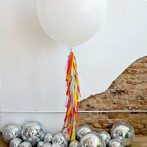 Giant Balloon With Tassels, Fiesta Birthday, Tropical Bachelorette ...