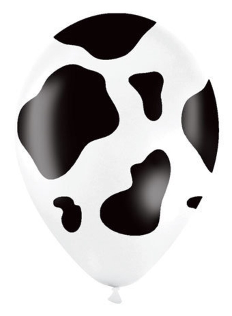 Cow Print Balloon Farm Party Decor Farm Balloon Country | Etsy
