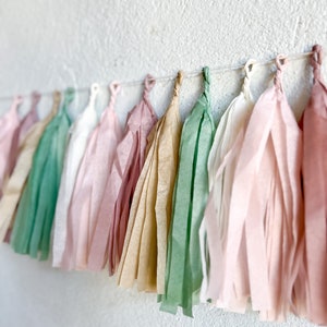 Boho Tassel Garland, Boho Baby Shower Decorations, Boho First Birthday ...