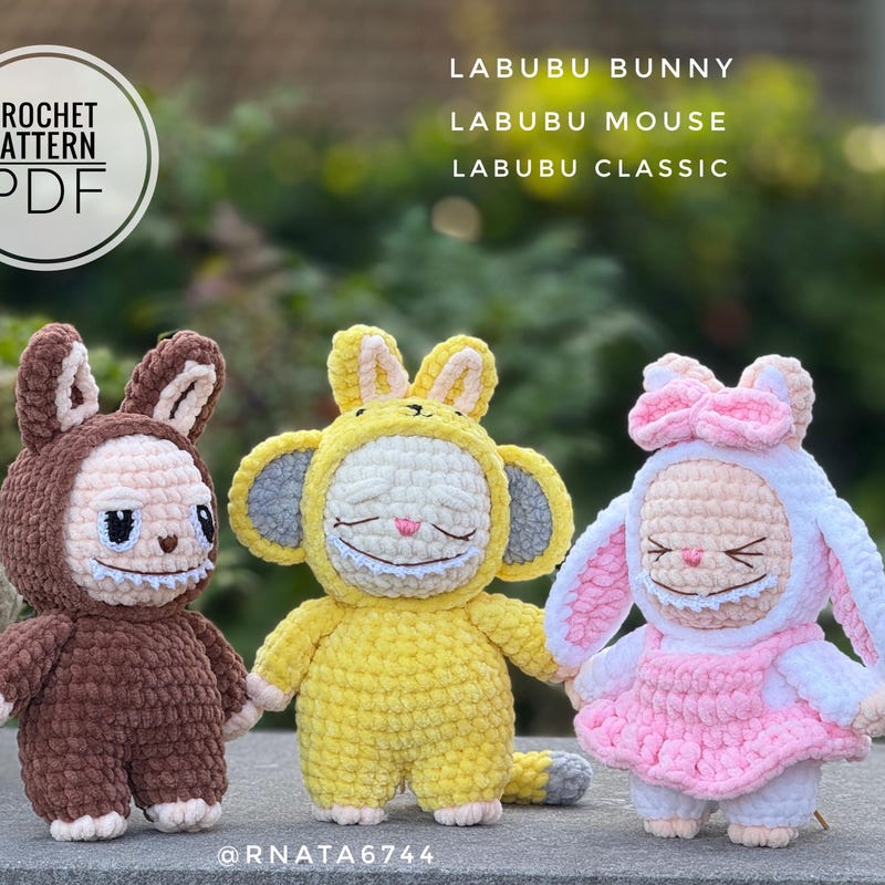 Labubu Crafts - Etsy