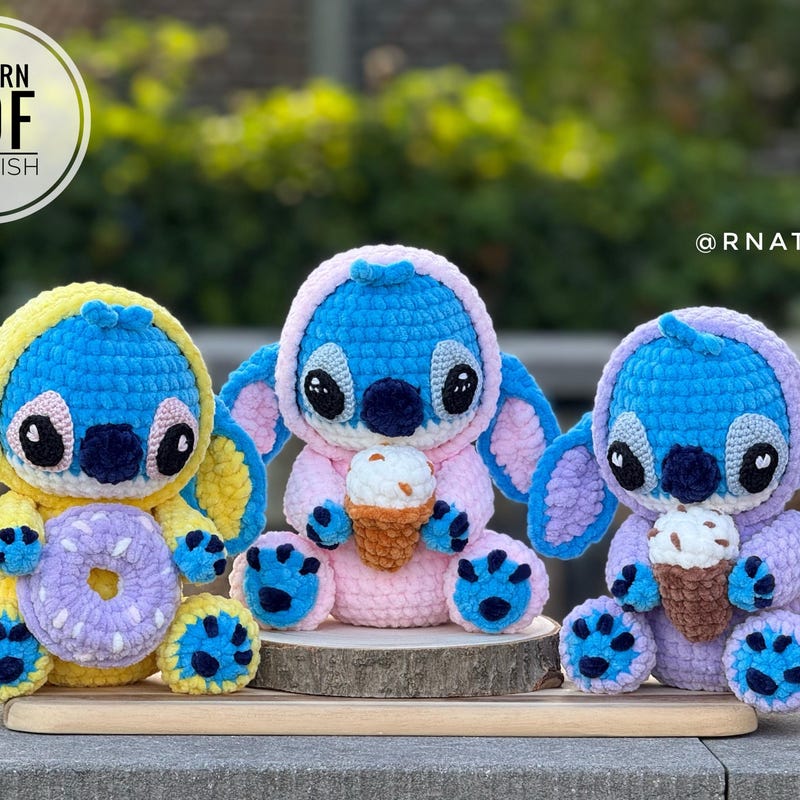 Stitch La Boo Boo - Etsy UK