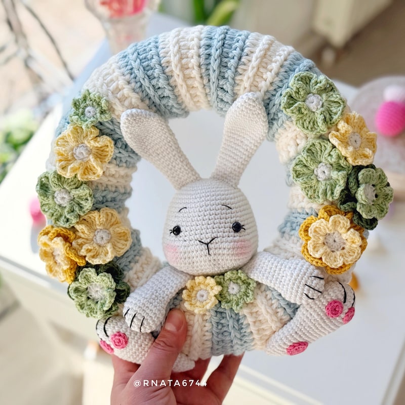 Easter Wreath Pattern - Etsy UK
