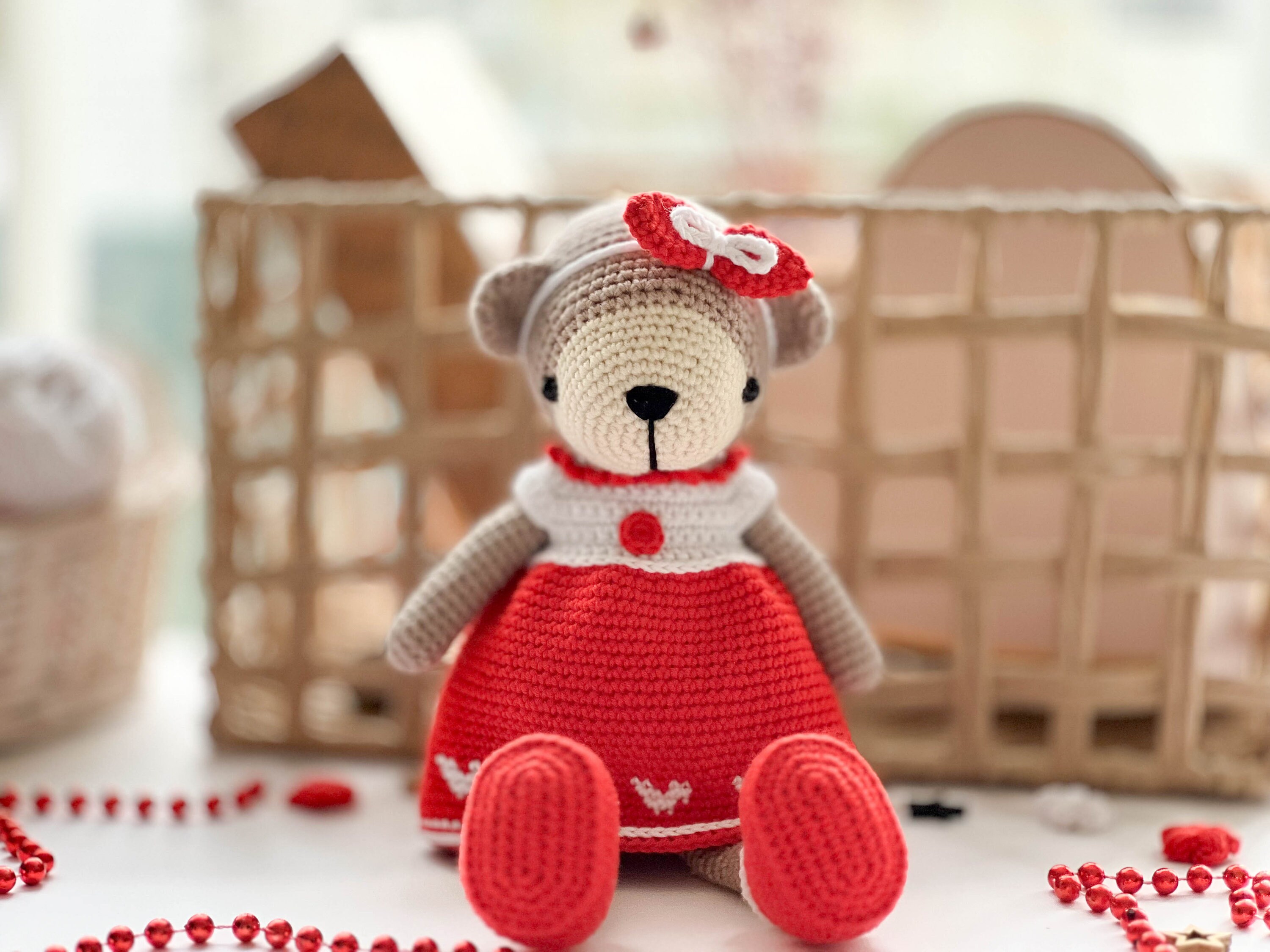 Crochet Bear Couple Pattern: Amigurumi Bo and Beth (PDF) - Etsy