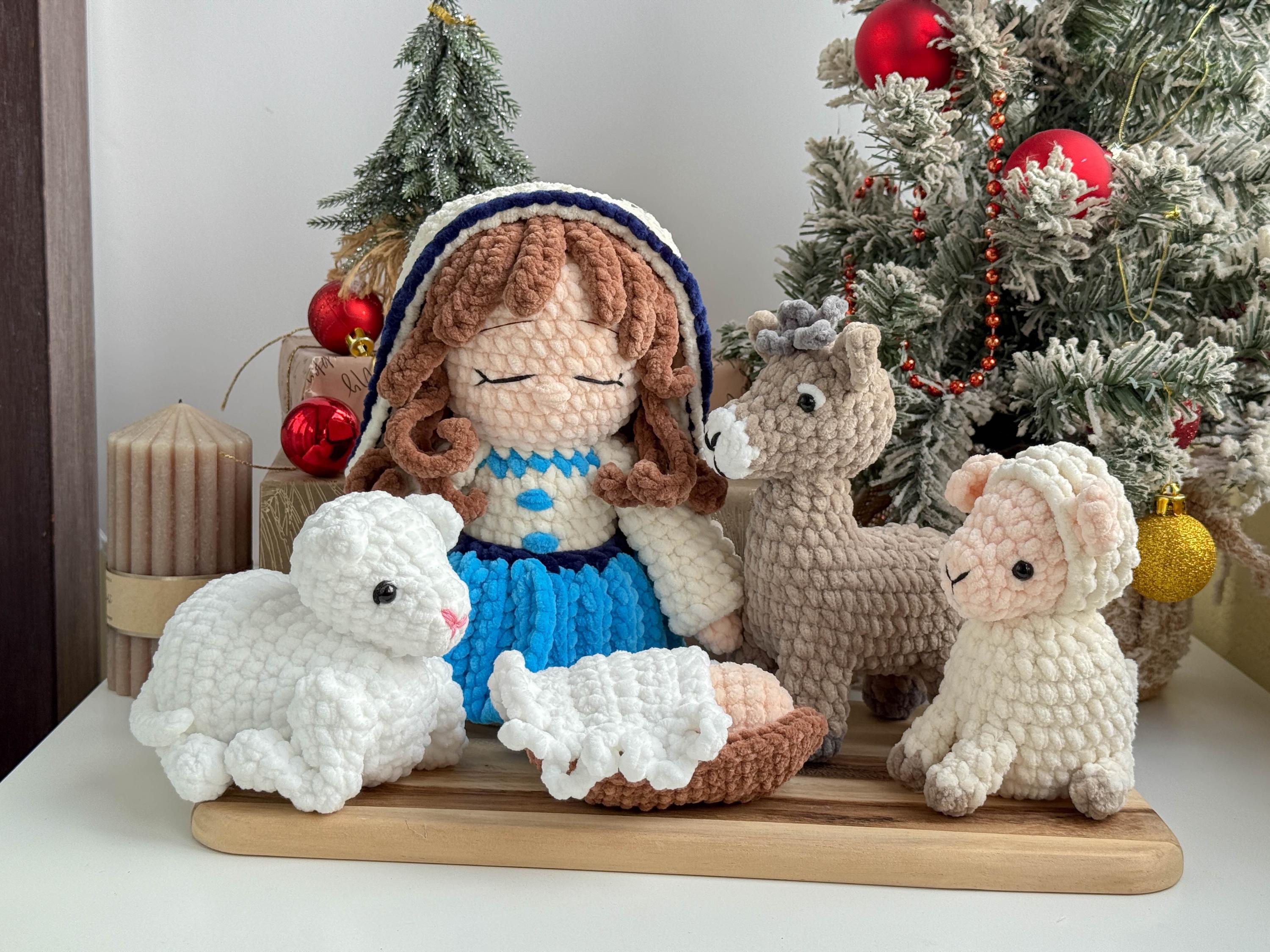 Crochet Christmas Nativity Figures Pattern (PDF) - Etsy