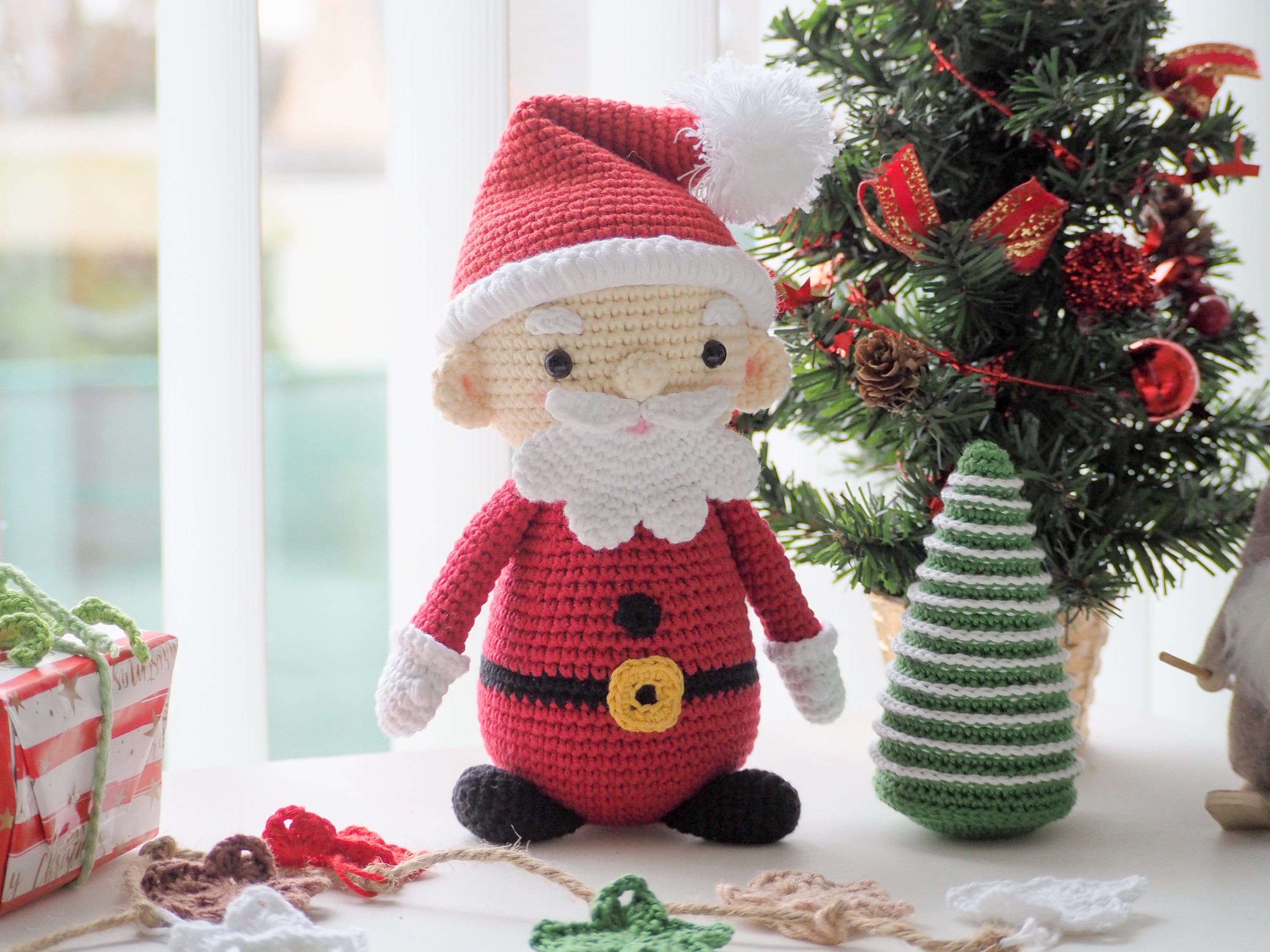 Crochet FR Santa Claus crochet pattern PDF Files EN Christmas crochet ...