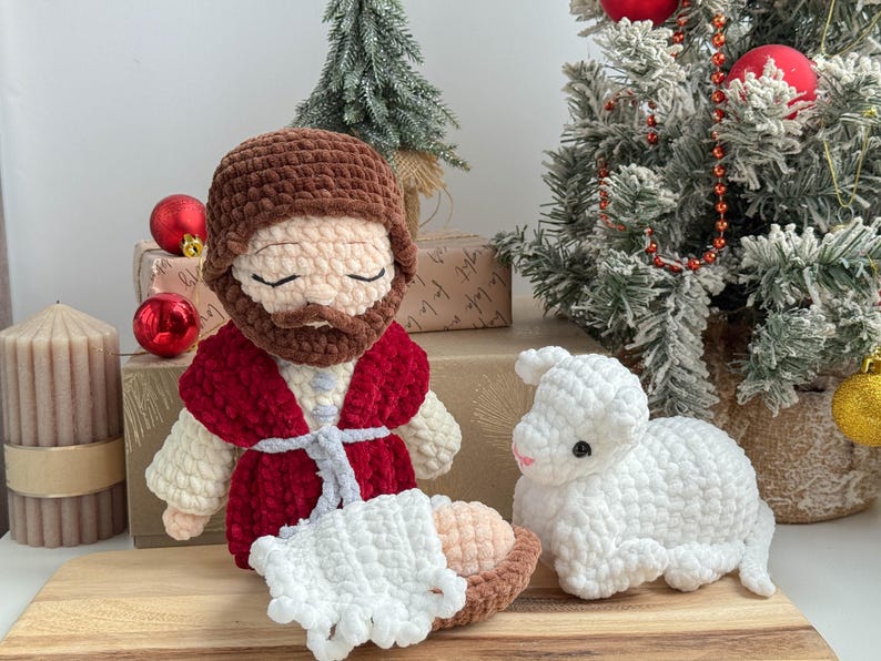 Crochet Christmas Nativity Figures Pattern (PDF) - Etsy