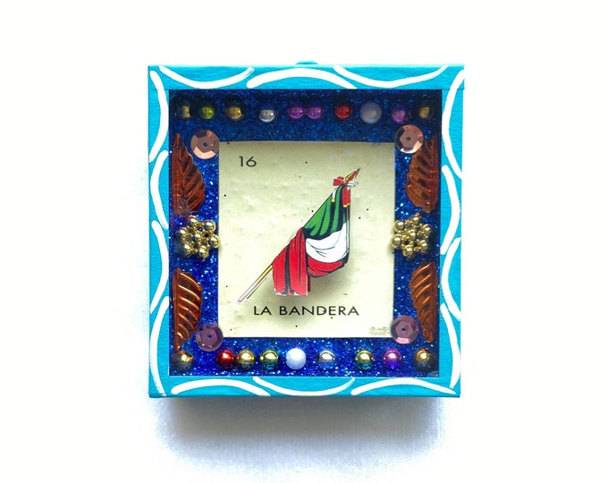 Loteria Nicho Mexican Shadow Box Loteria Art Mexican Folk | Etsy