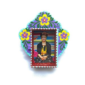 Mexican Tin Nicho Mexican Altar Mexican Shadow Box Tin - Etsy