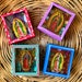 Lady of Guadalupe Magnets, Mexican Magnet, Mexican Shadow Box Magnet ...
