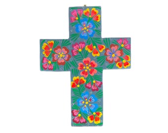 Mexican Cross Wall Art - Etsy