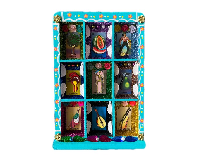 Loteria Nicho Mexican Shadow Box Loteria Art - Etsy