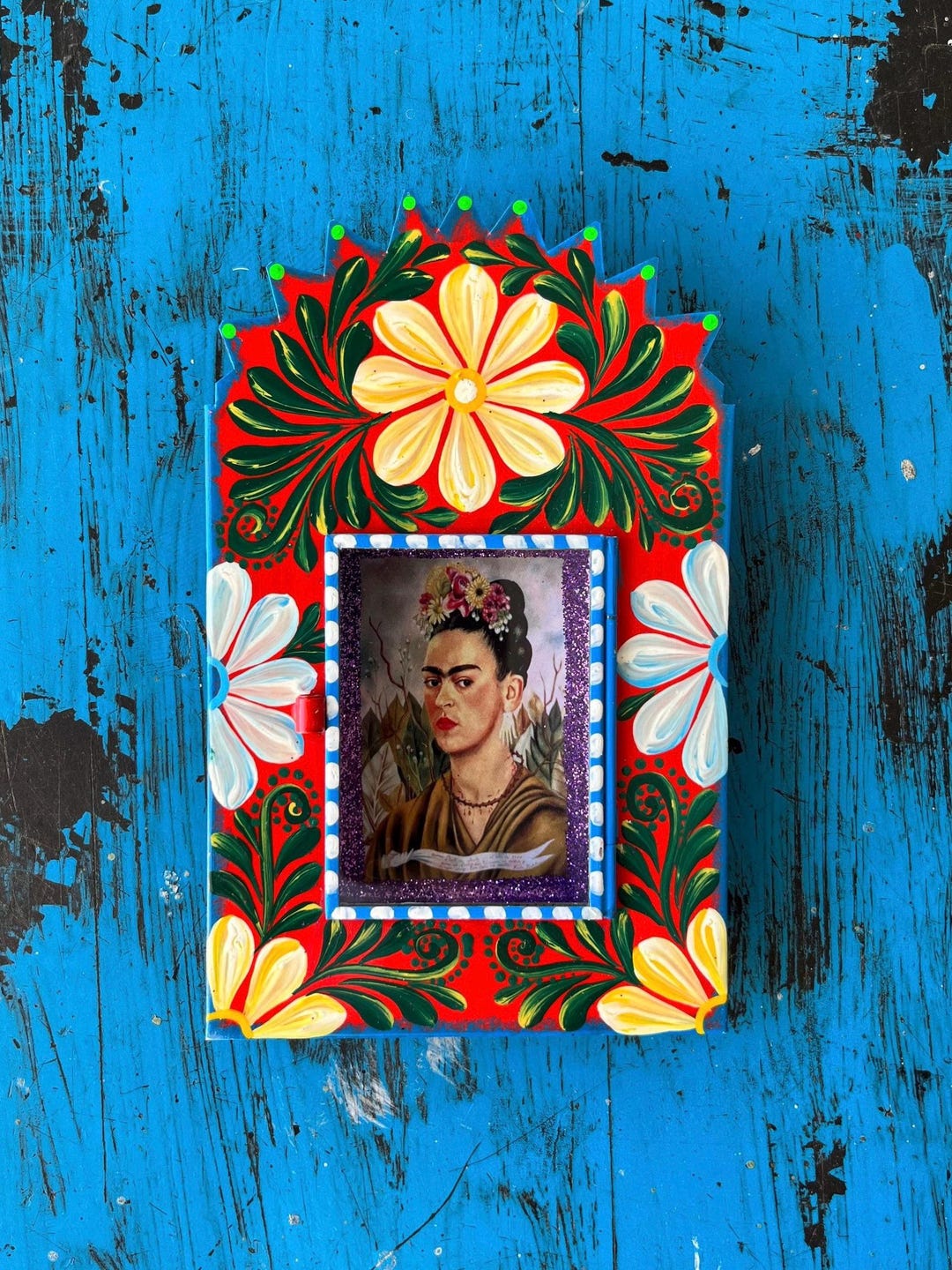 Mexican Tin Nicho, Mexican Shadow Box, Mexican Folk Art - Etsy