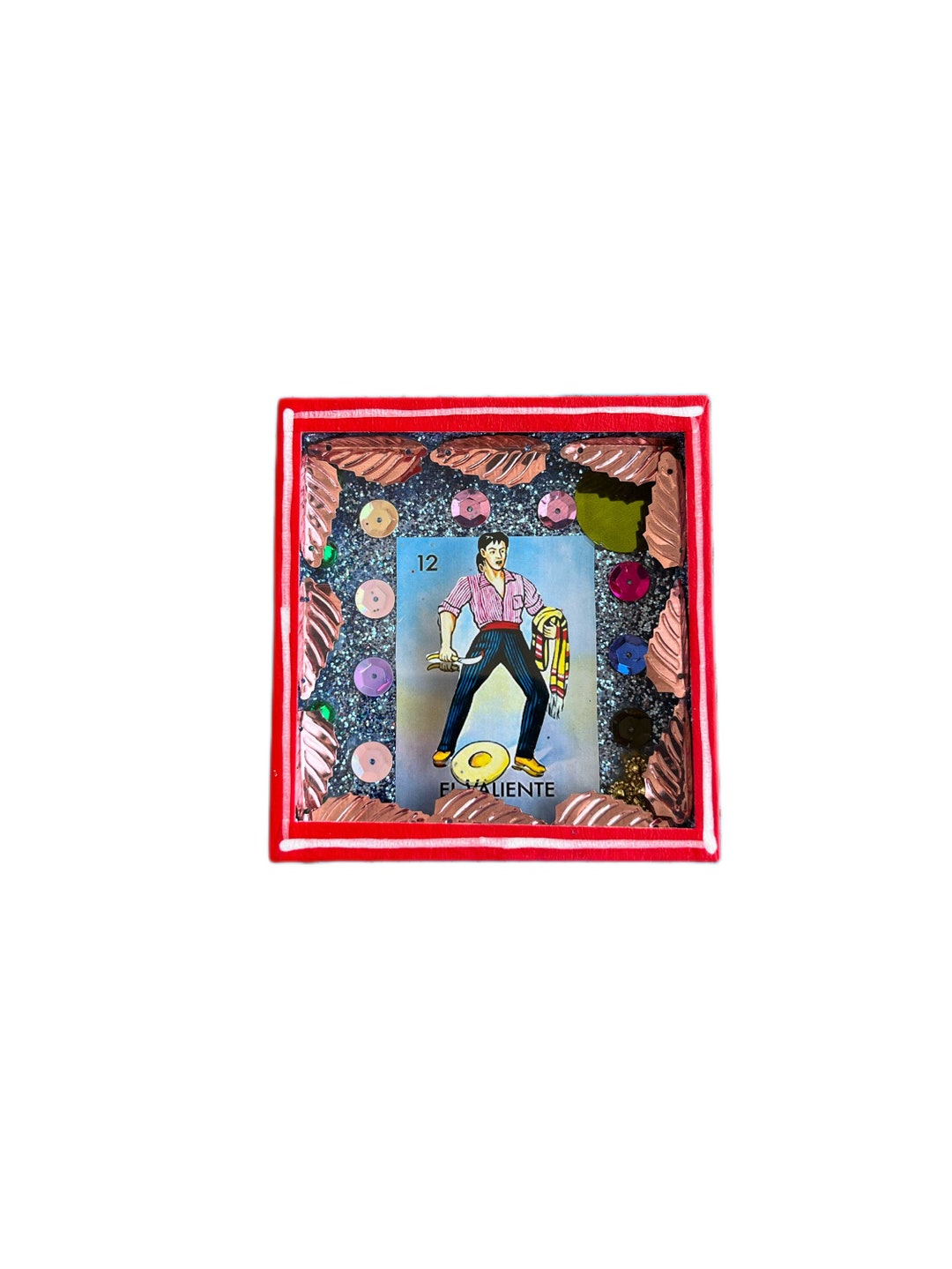 Loteria Nicho, Mexican Shadow Box, Loteria Art, Mexican Folk Art - Etsy