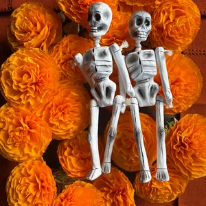 Mexican Skeleton, Day of the Dead Skeleton, Paper Mache Skeleton - Etsy