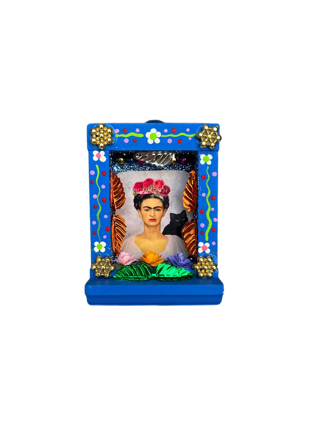Frida Nicho, Mexican Nicho, Mexican Shadow Box, Mexican Folk Art - Etsy