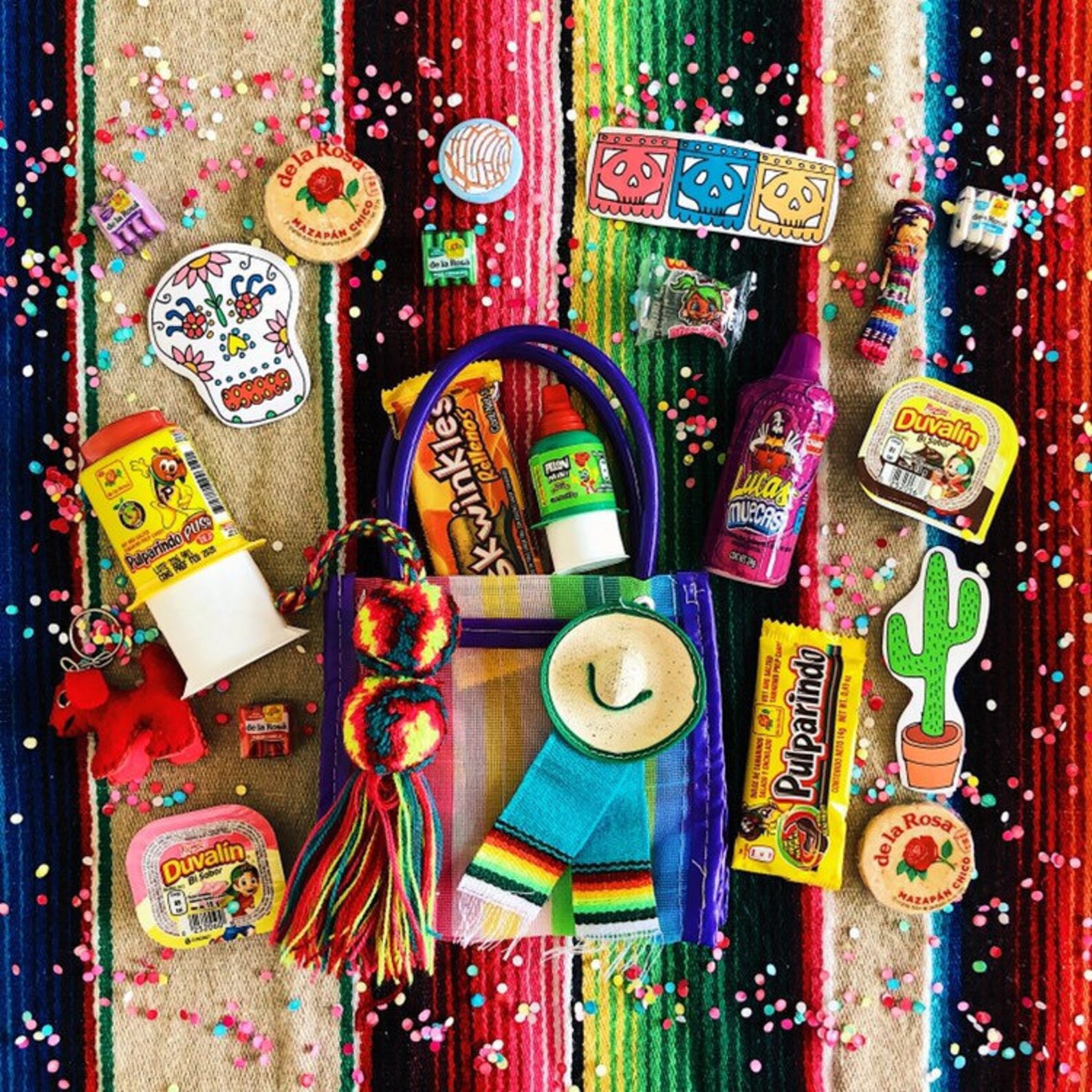 Mexican grab bag fiesta favor mexican bachelorette Mexican | Etsy