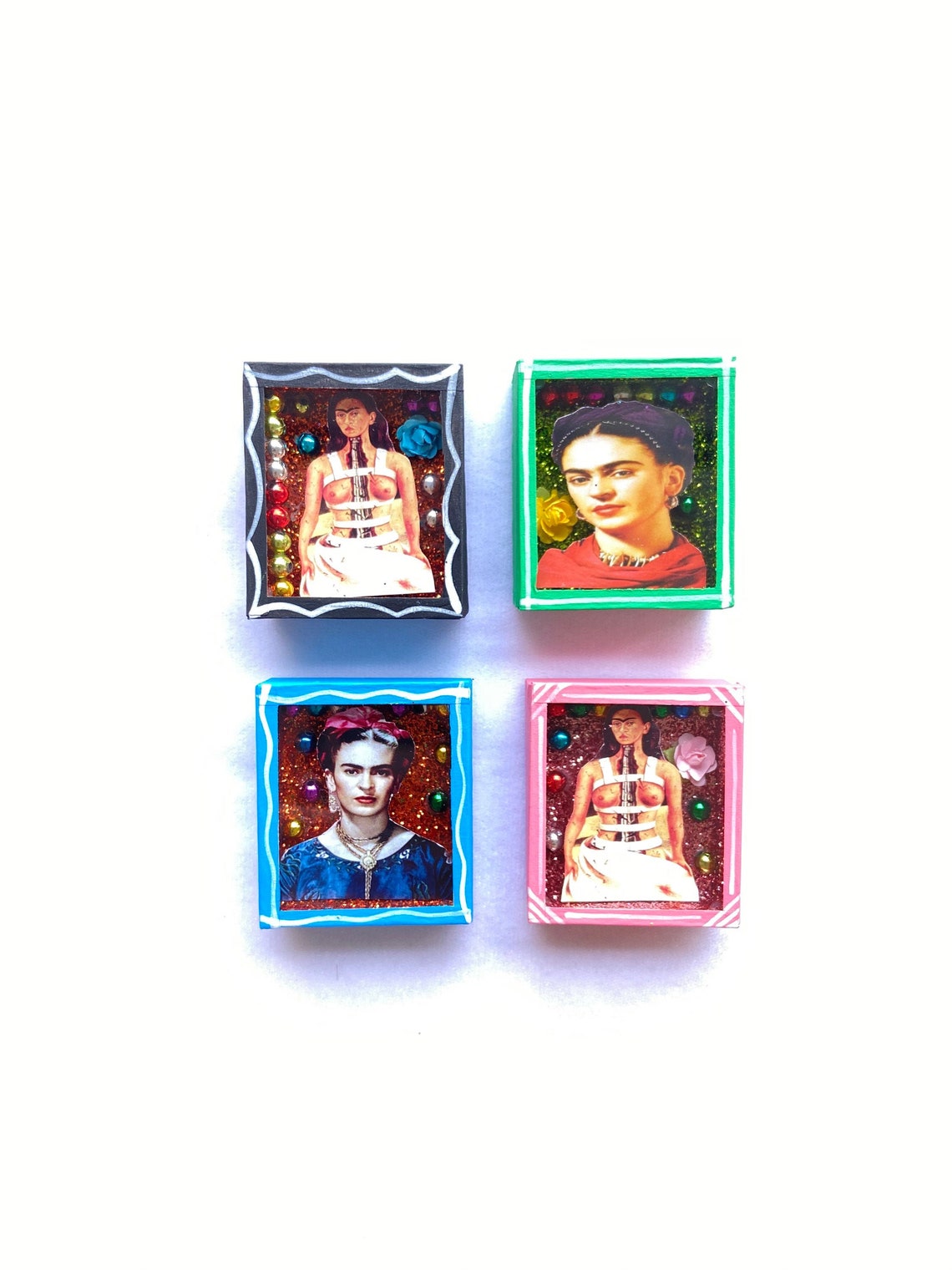 Mexican Nicho Magnet Mexican Magnets Mexican Shadow Box | Etsy