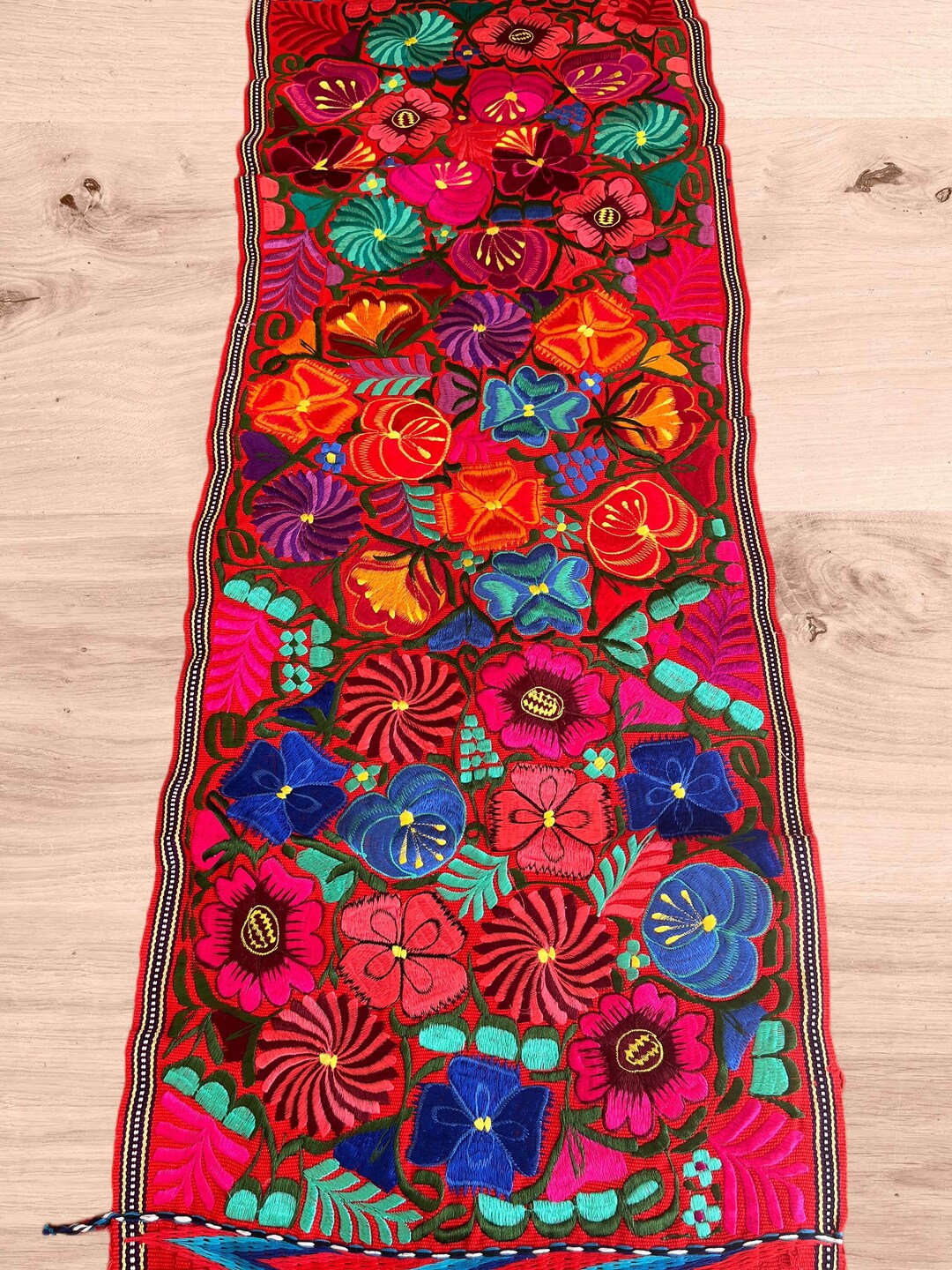 Mexican Table Runner, Mexican Kitchen Decor, Mexican Linens - Etsy