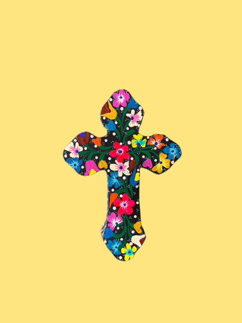 Mexican Wood Cross Mexican Religious Art Mexican Wall Decor - Etsy