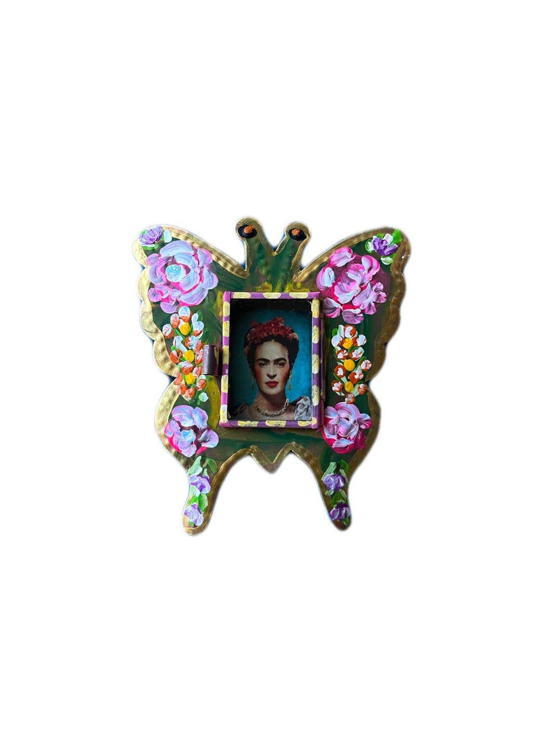 Mexican Tin Nicho, Mexican Shadow Box, Mexican Folk Art, Frida Nicho - Etsy