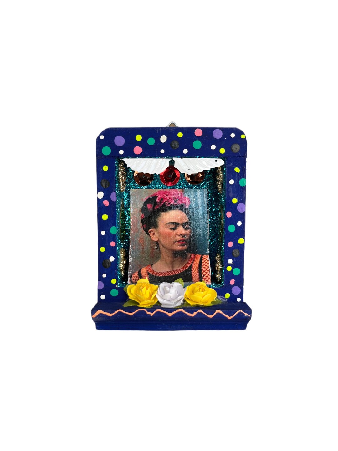 Mexican Nicho, Mexican Shadow Box, Mexican Folk Art, Frida Kahlo Gift ...