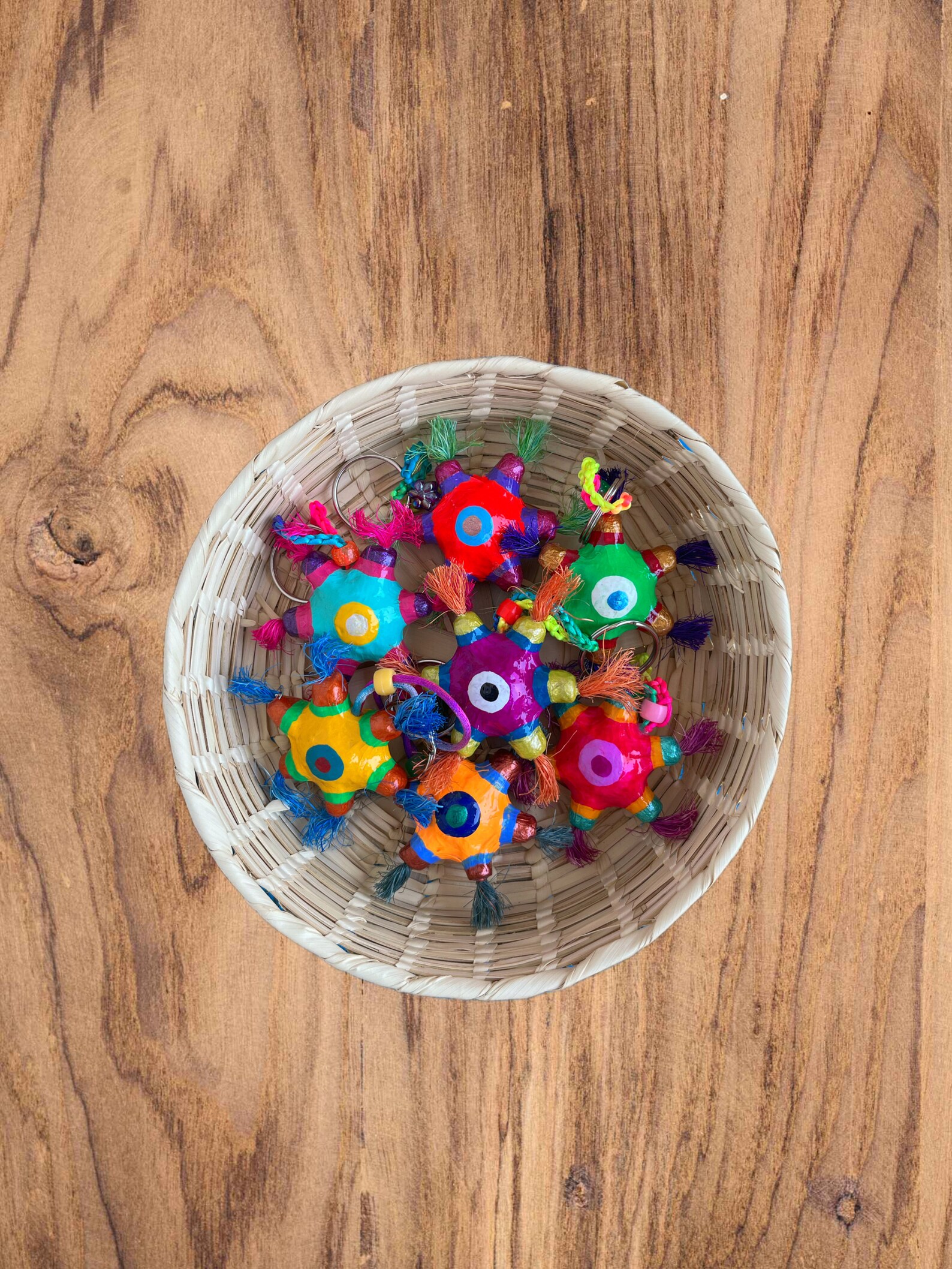 Mexican Keychains, Pinata Keychain, Mexican Key Holder - Etsy