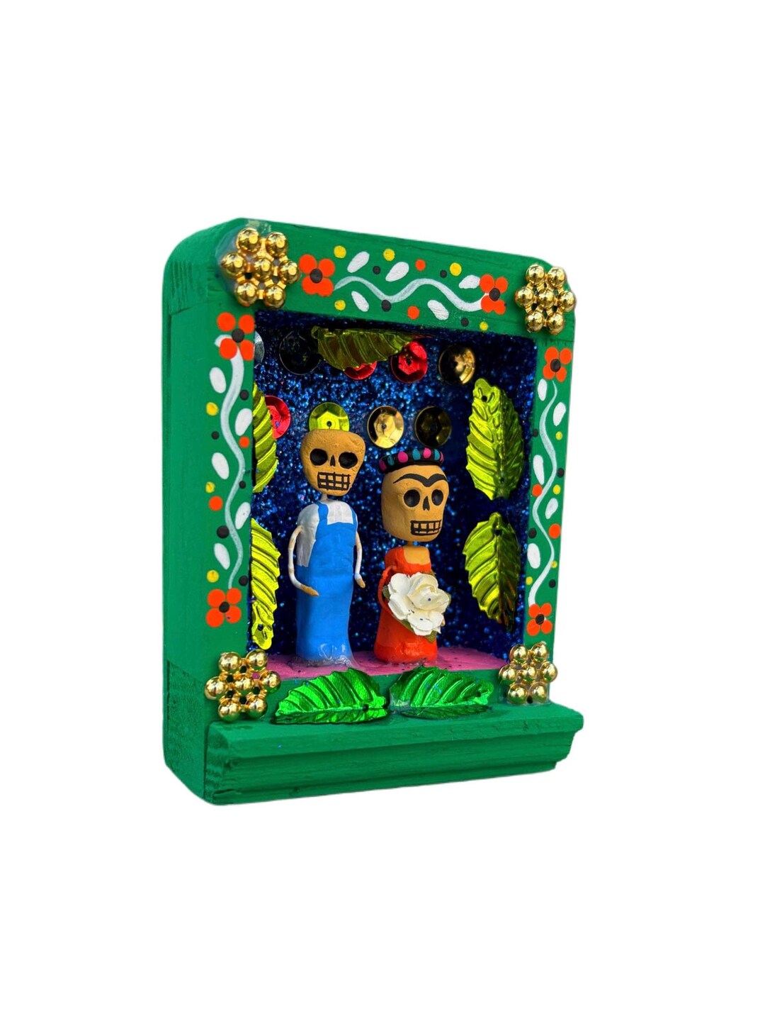 Mexican Nicho, Mexican Folk Art, Mexican Shadow Box, Mexican Diorama - Etsy