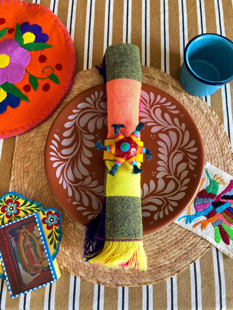 Fiesta Napkin Rings Mexican Napkin Rings Mexican Party - Etsy