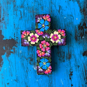 Mexican Cross, Mexican Religious Art, Mexican Cross - Etsy