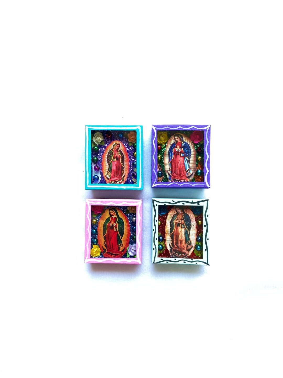 Virgen De Guadalupe Magnets, Mexican Magnets, Mexican Kitchen Decor - Etsy