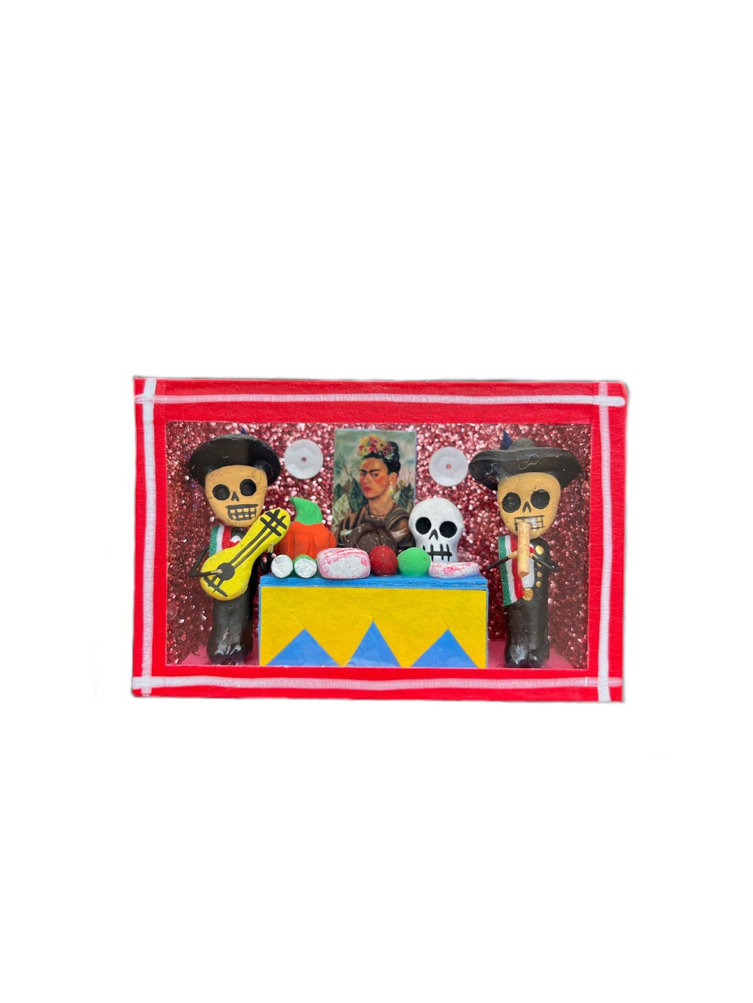 Mariachi Shadow Box, Mexican Shadow Box, Mexican Folk Art, Day of the ...